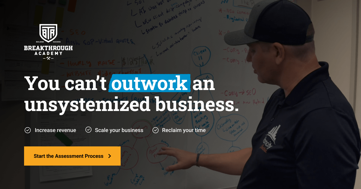 Breakthrough Academy's Contractor Quick Tools